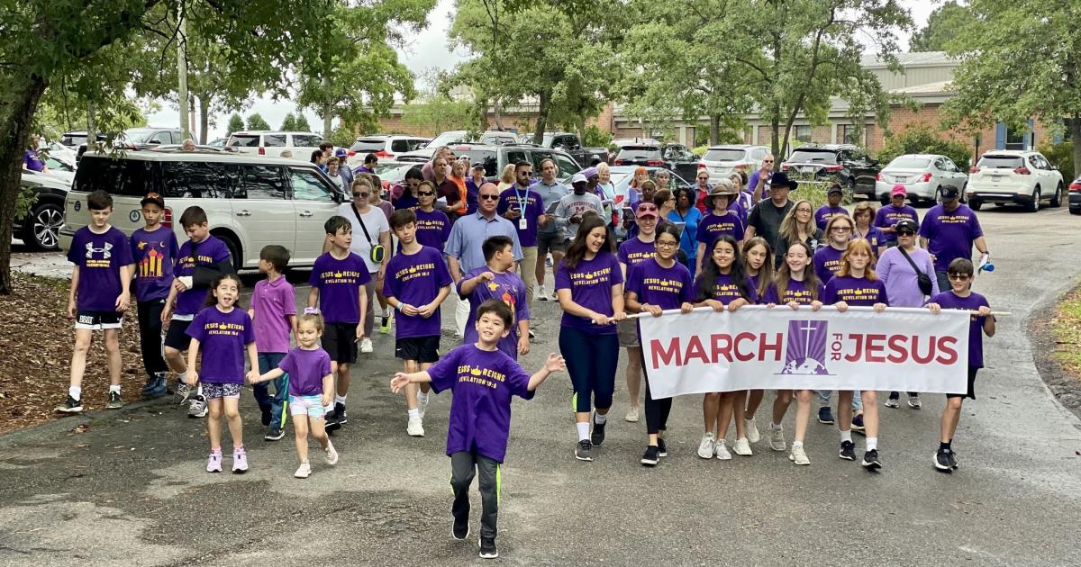 First 'March for Jesus' held in Columbia | The Catholic Miscellany